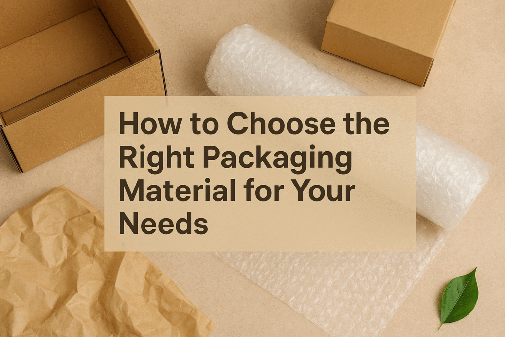 How to Choose the Right Packaging Material for Your Needs - Packaging ...
